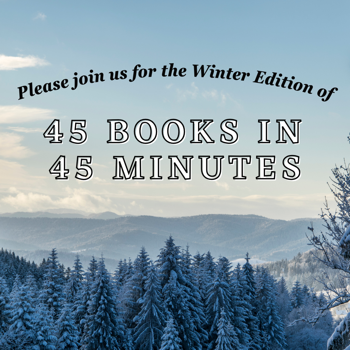 45 Books in 45 Minutes, Winter 2025 Edition | Ben McNally Books