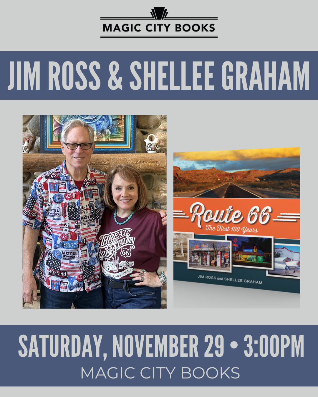 Jim Ross & Shellee Graham | Magic City Books