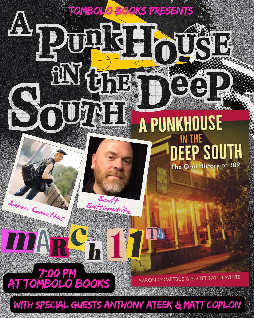 A Punkhouse in the Deep South with Aaron Cometbus and Scott Satterwhite ...
