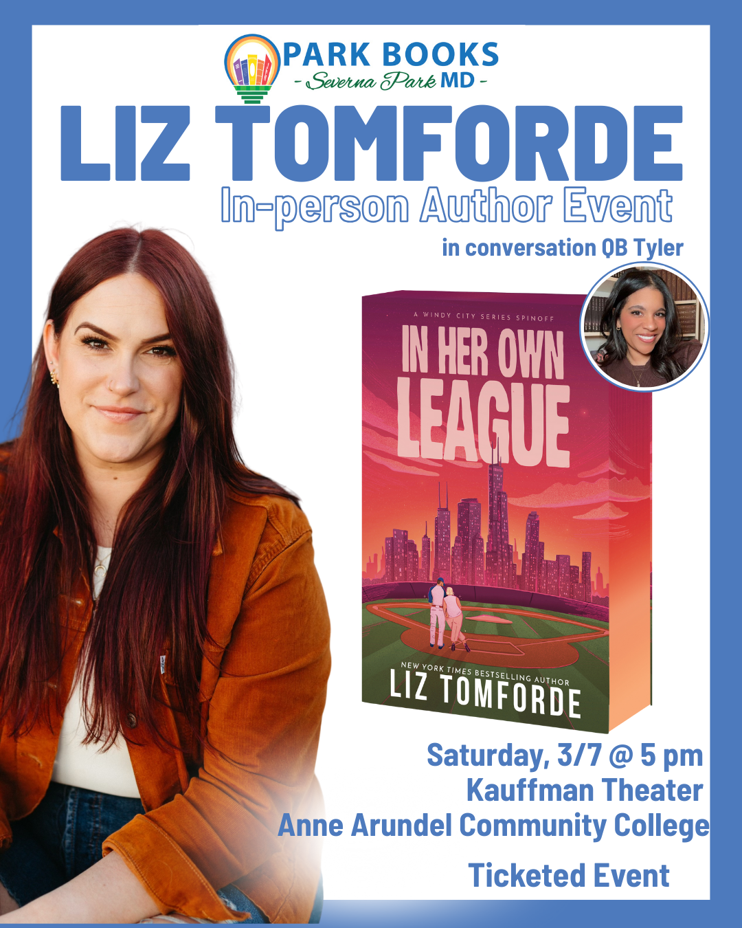 Author Event: Liz Tomforde | Park Books