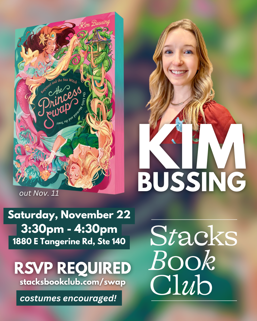 The Princess Swap Series Launch Event: Rapunzel and the Sea Witch (or ...