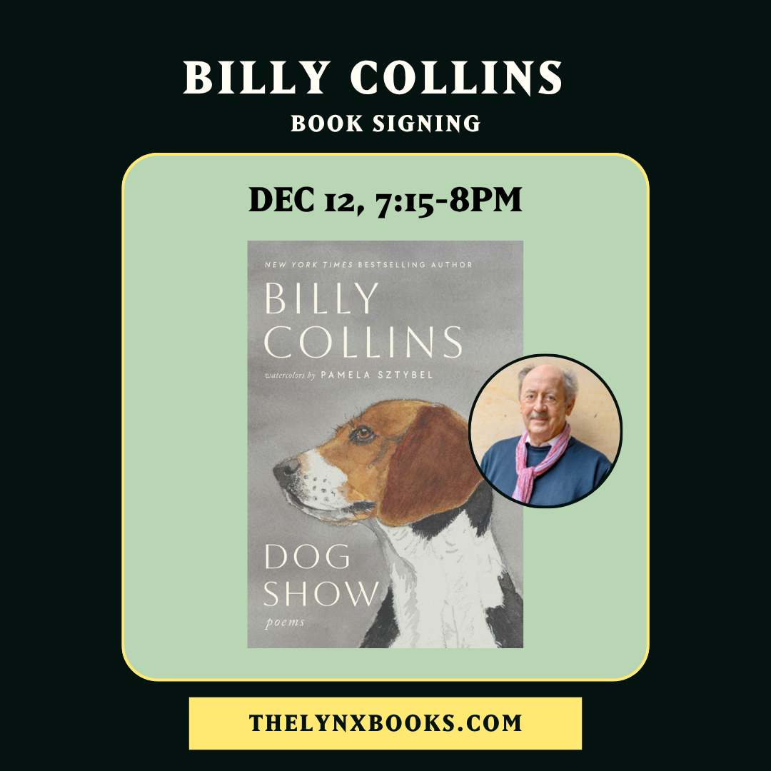 BILLY COLLINS BOOK SIGNING | The Lynx Books