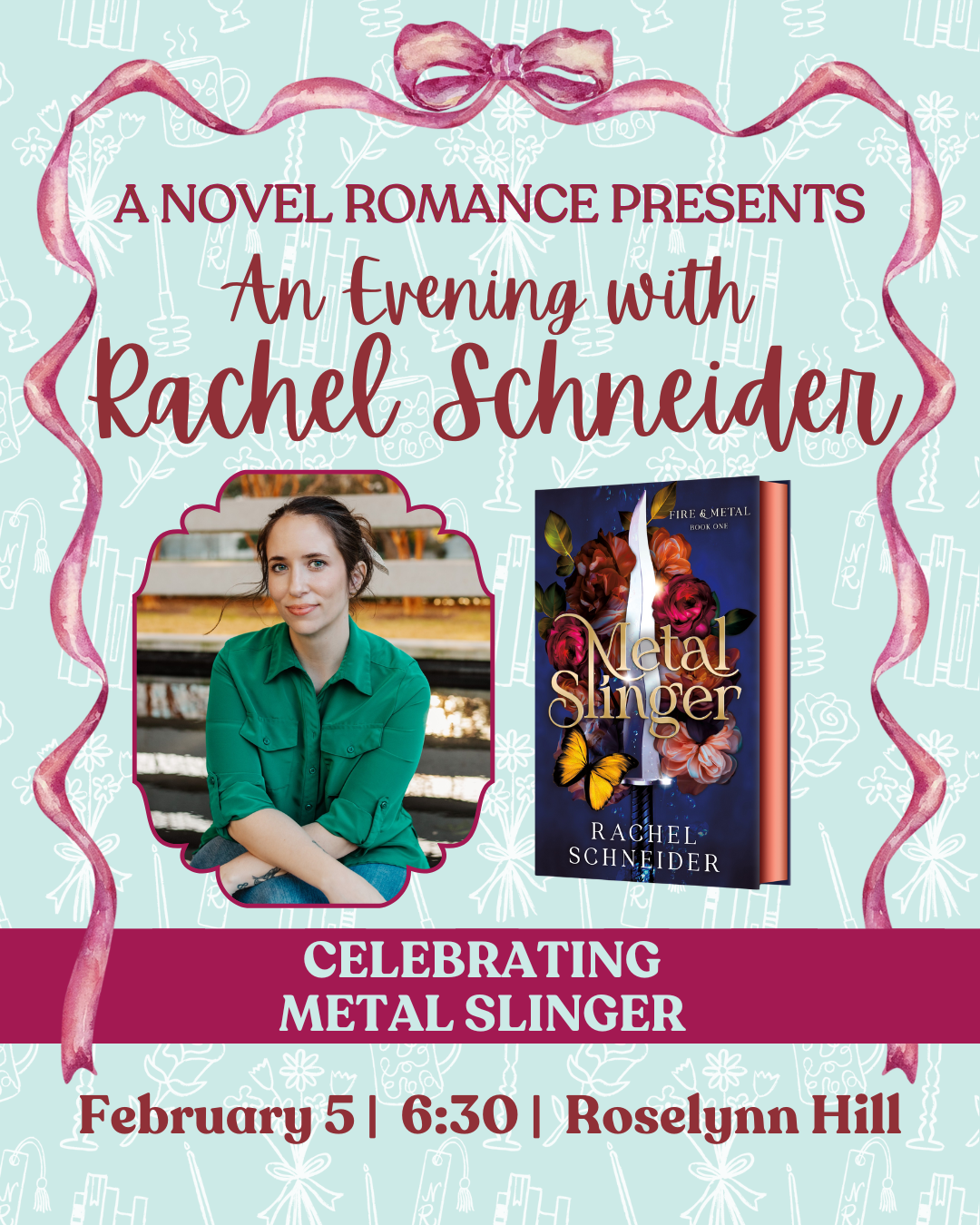 An Evening with Rachel Schneider | A Novel Romance