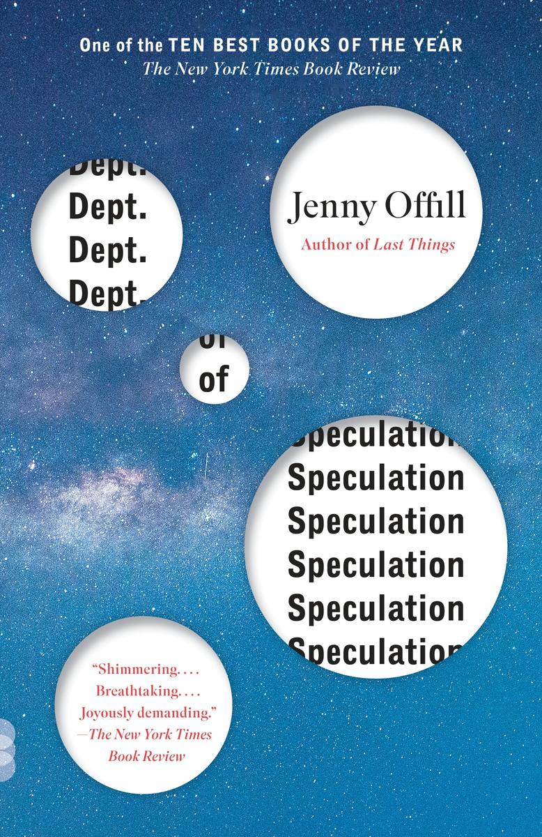 Dept. of Speculation by Jenny Offill | Merritt Bookstore
