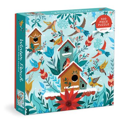 Winter Perch 500 Piece Puzzle by Galison Mudpuppy | Ella Minnow ...