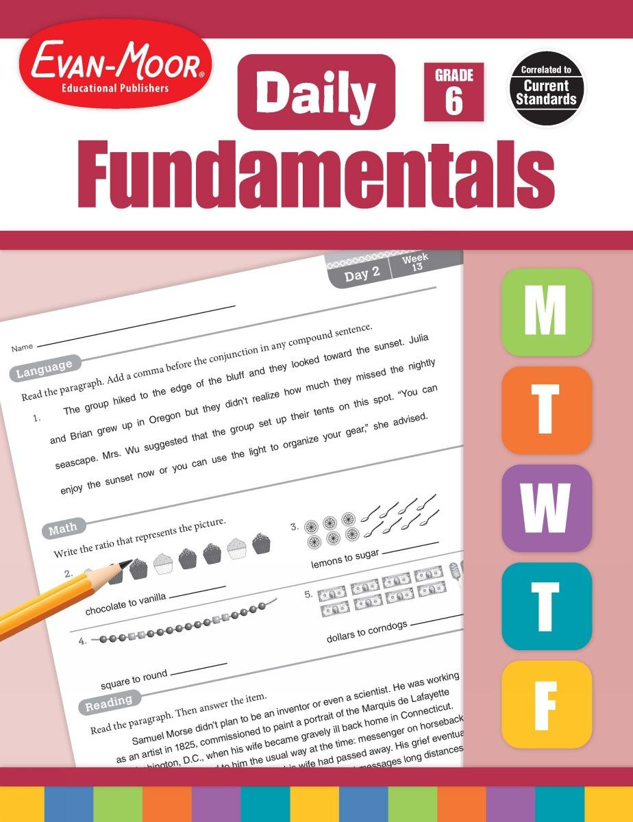 Daily Fundamentals, Grade 6 Teacher Edition by Evan-Moor Educational ...