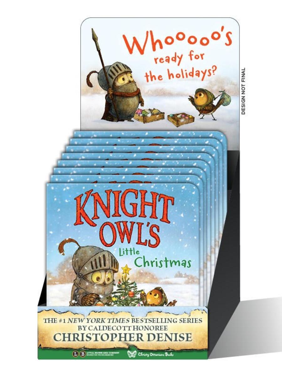Knight Owl's Little Christmas 8c Solid Counter Display by Christopher ...
