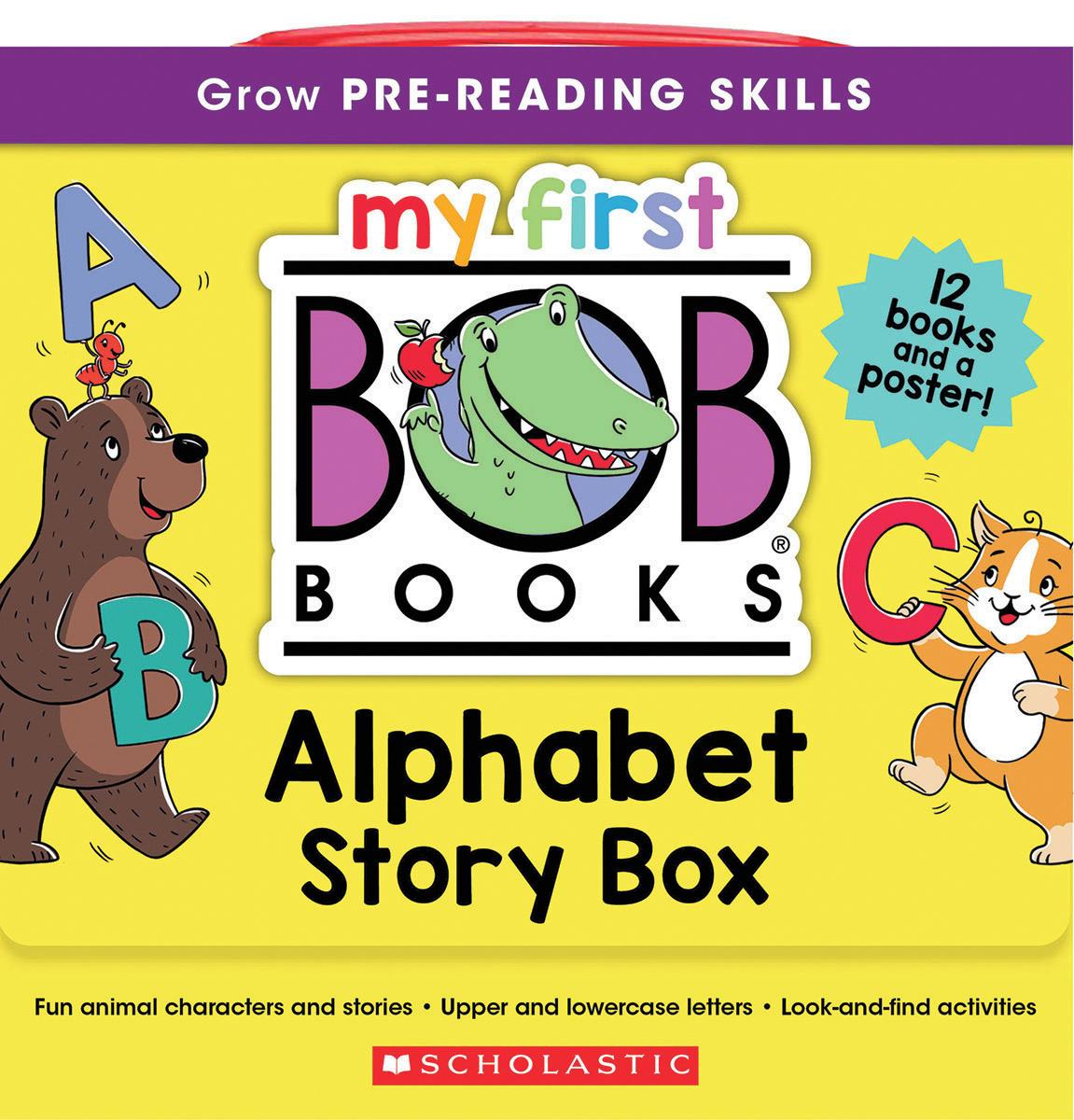 My First Bob Books - Alphabet Story Box | Phonics, Letter sounds, Ages ...